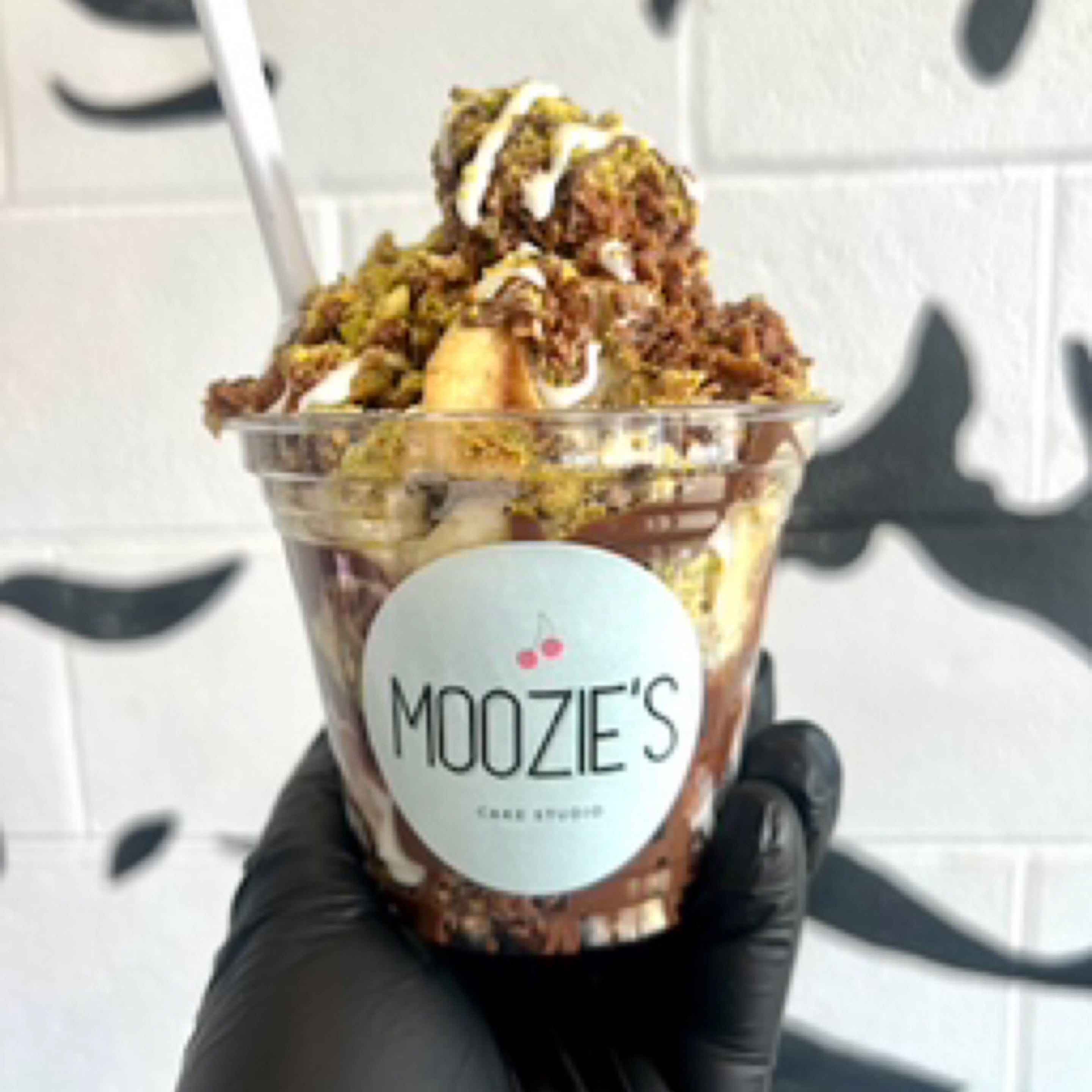 Dubai Banana Waffle Cup | Moozie's Cake Studio